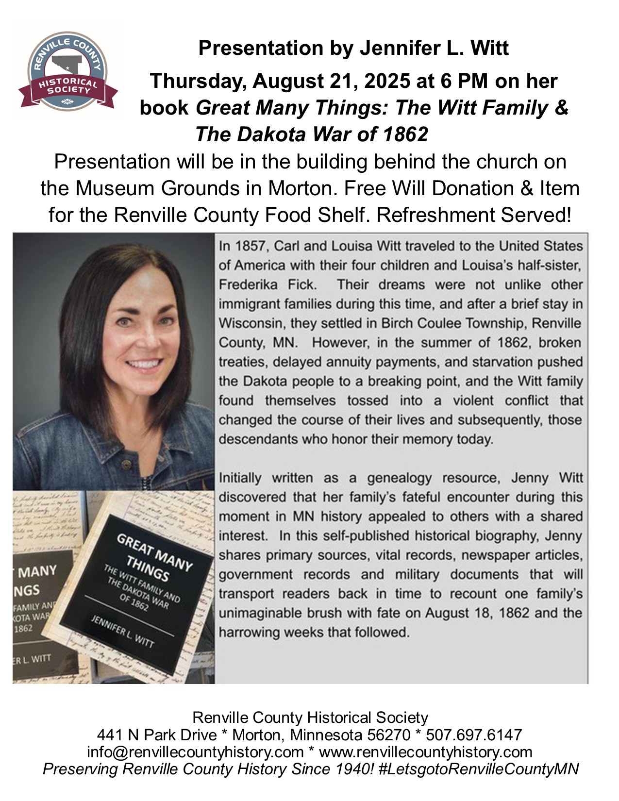 Great Many Things: The Witt Family & the Dakota War of 1862 ...